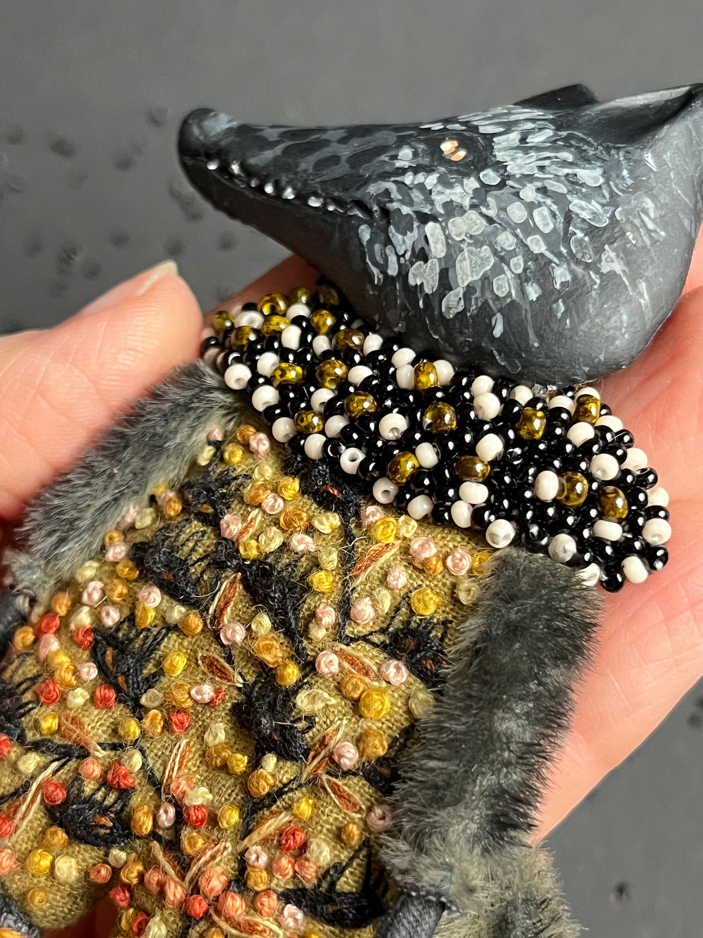 Silver Fox Brooch, Fox Pin, Fox Jewellery, Shawl Pin, Black Fox Brooch ...