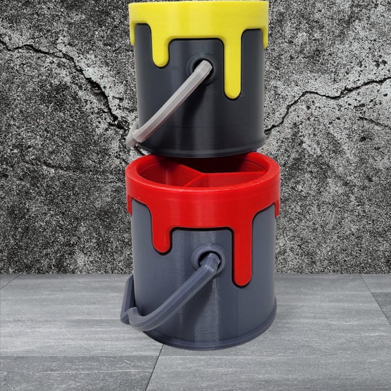 3d-printed Drippy Bucket Pencil Holder Unique Desk Organizer and ...