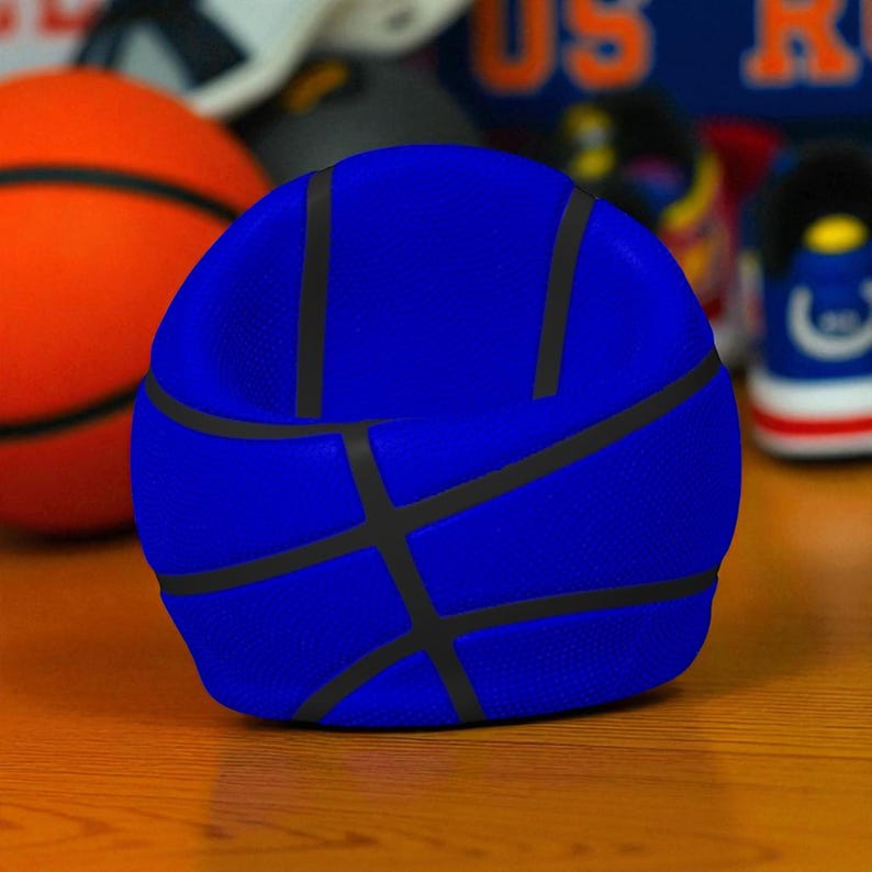 Basketball Phone Holder | 3D Printed Desk Stand for Smartphones | Gift ...