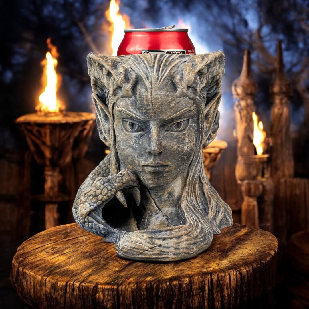 Infernal Gambit Can Cozy & Dice Tower for Dungeons and Dragons, Dnd ...