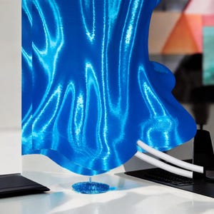 Water Splash Phone Holder – 3D Printed Desk Stand, Unique Smartphone ...
