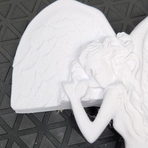 Handcrafted 3D Printed Door Corner Angel - Vintage European Home Decor ...