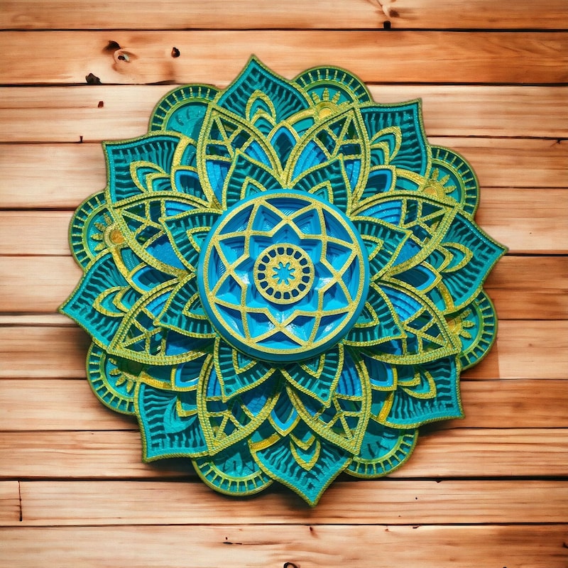 Mandala Wall Decor - Etsy