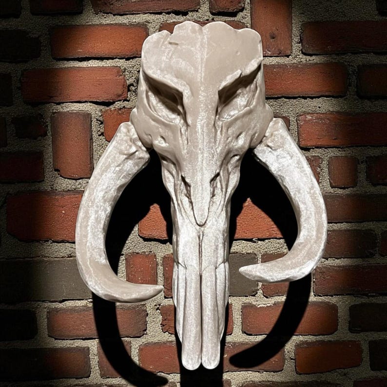 3D Printed Mythosaur Skull – Star Wars Mandalorian Wall Decor - Etsy