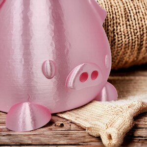 Adorable Piggy Pig Yarn Bowl Perfect for Pig Lovers and Crafters Yarn ...