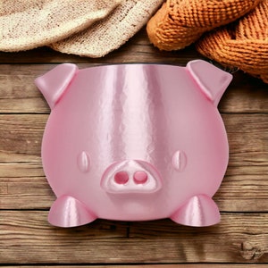 Adorable Piggy Pig Yarn Bowl Perfect for Pig Lovers and Crafters Yarn ...