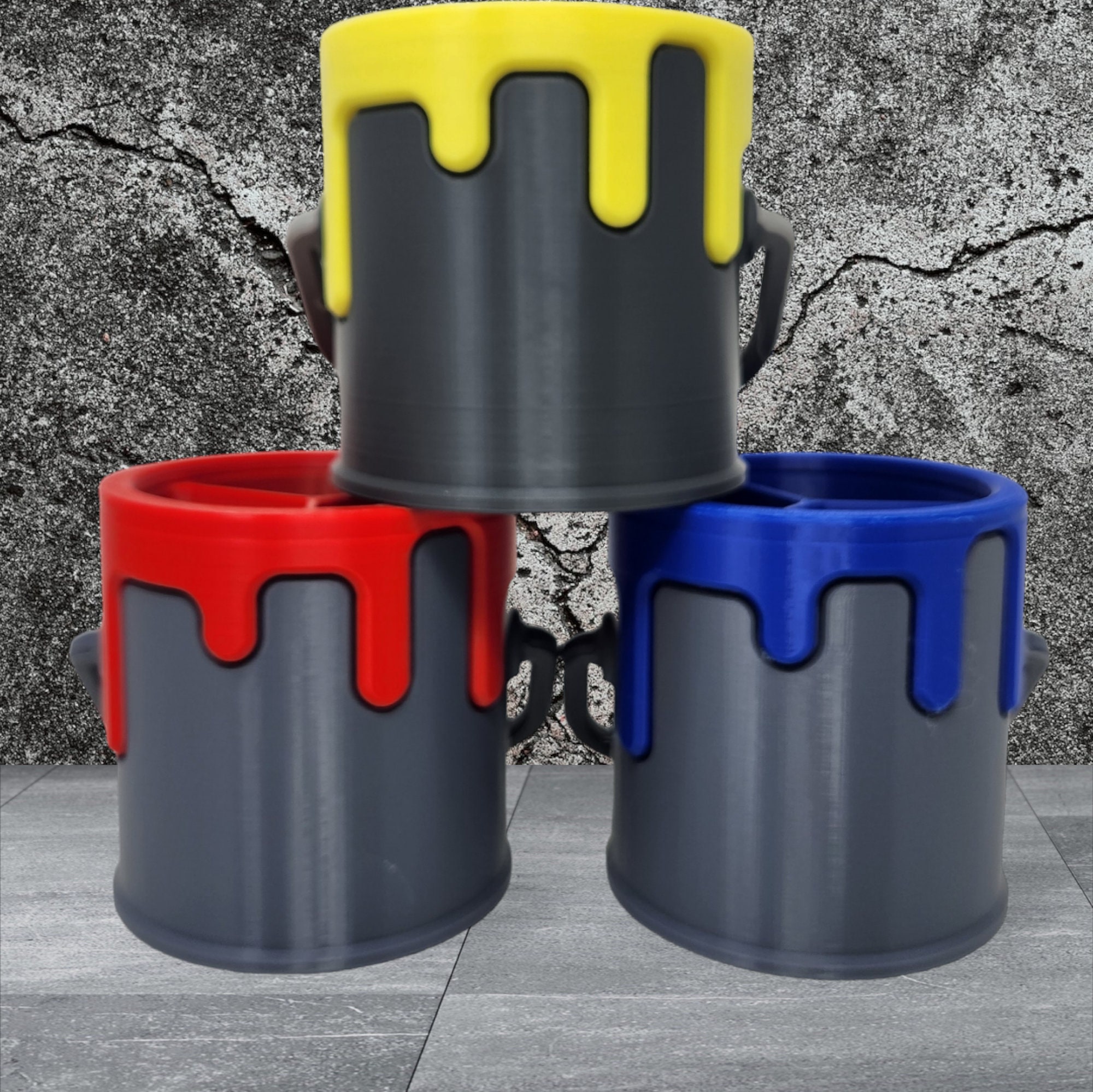 3d-printed Drippy Bucket Pencil Holder Unique Desk Organizer and ...