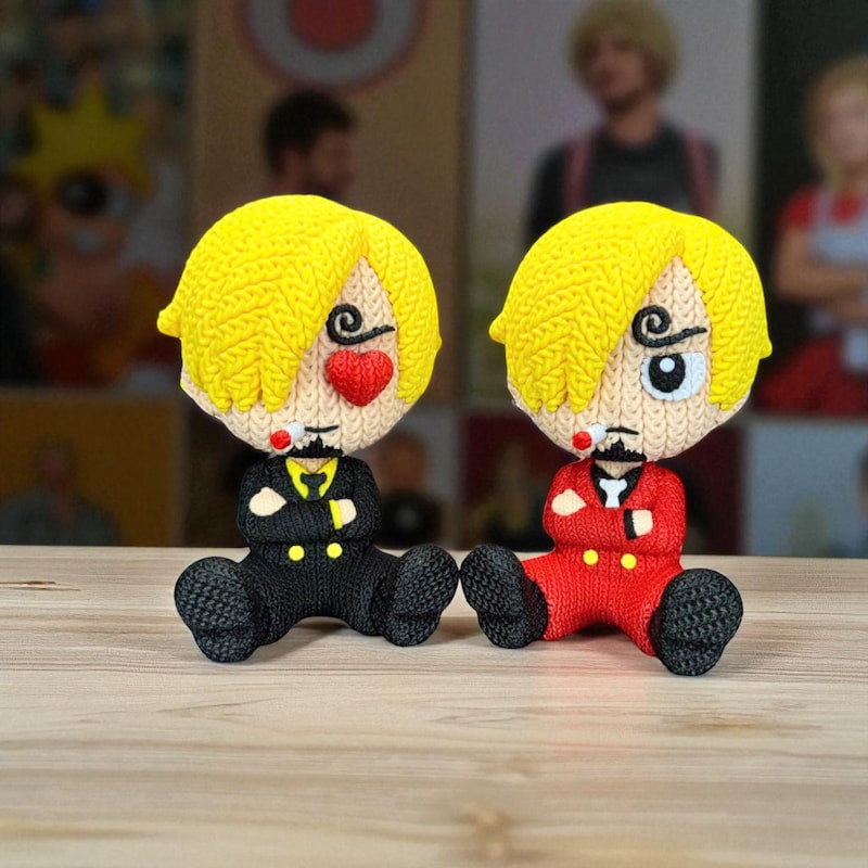 One Piece Sanji Amigurumi - Etsy