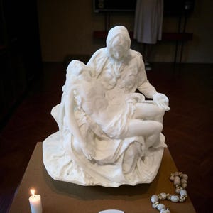Florentine Pietà Sculpture – 3D Printed Religious Statue | Catholic ...