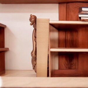 Medusa Book Nook Sculpture, Greek Mythology Shelf Décor, Unique Fantasy ...
