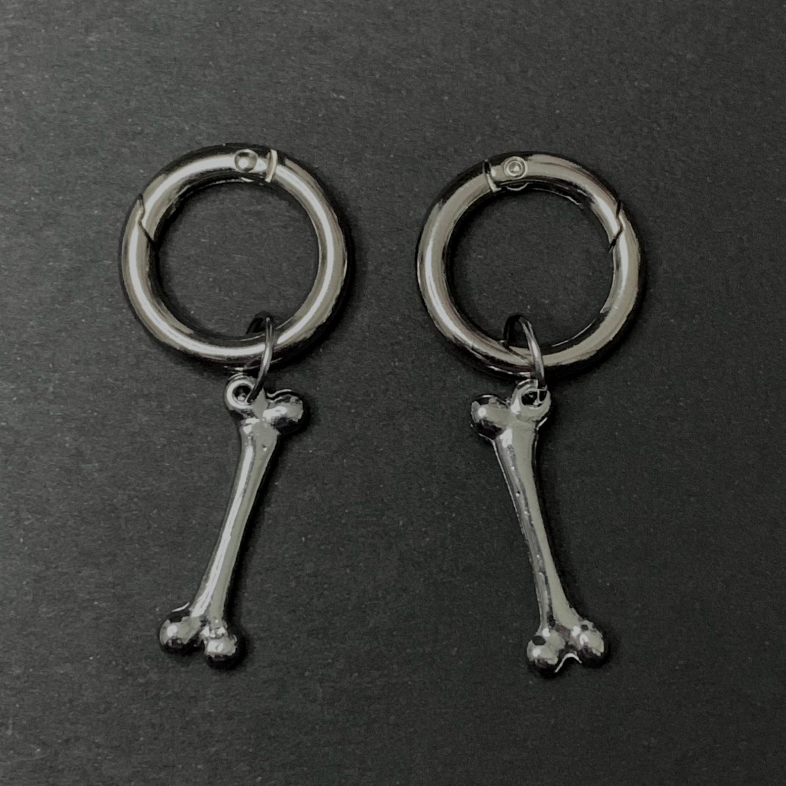 Femur Bone Alternative Ear Hangers - Etsy
