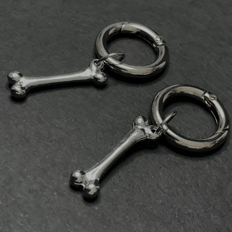 Femur Bone Alternative Ear Hangers - Etsy