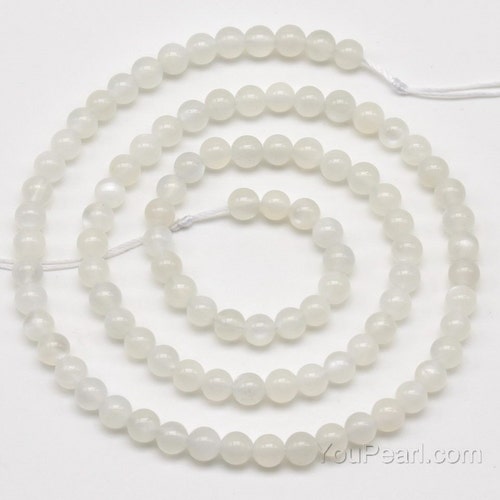 Moonstone Beads Natural Moon Stone Beads 4mm 6mm A Grade - Etsy