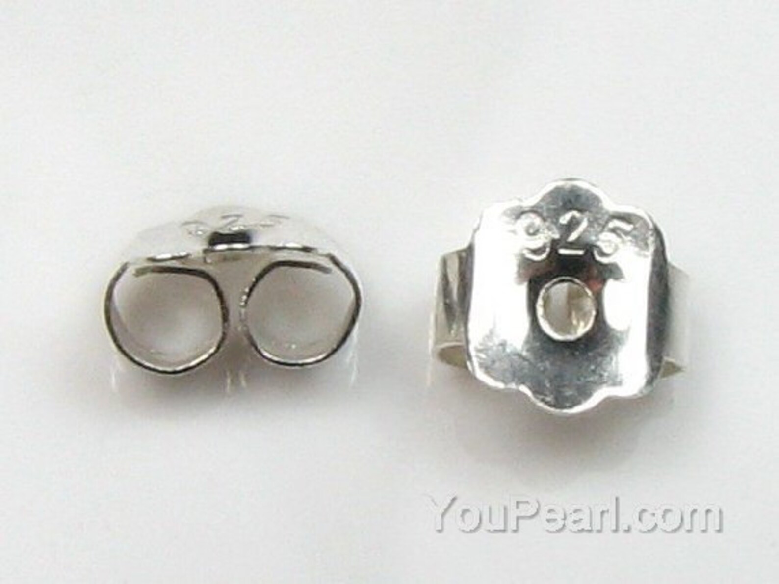 Sterling Silver Earring Backs, Earrings Findings, Butterfly Earrings ...