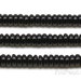 Black Onyx Rondelle Beads, 2x4mm 4x6mm 4x8mm Black Agate Beads, Natural ...