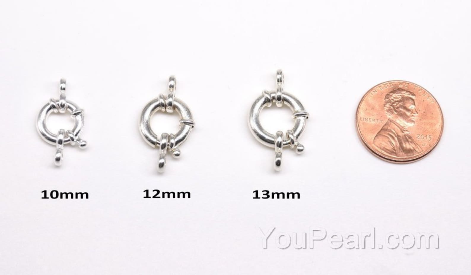 Bolt Ring, Spring Ring Clasp, Pearl Clasp, Bracelet Necklace Clasps ...