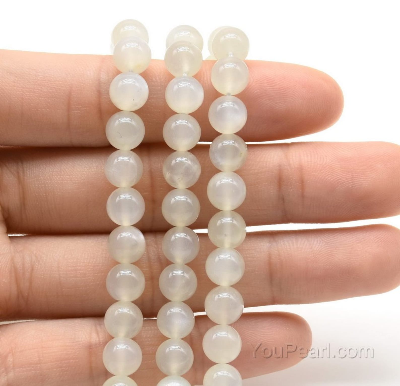 Moonstone beads natural moon stone beads 4mm 6mm A grade | Etsy
