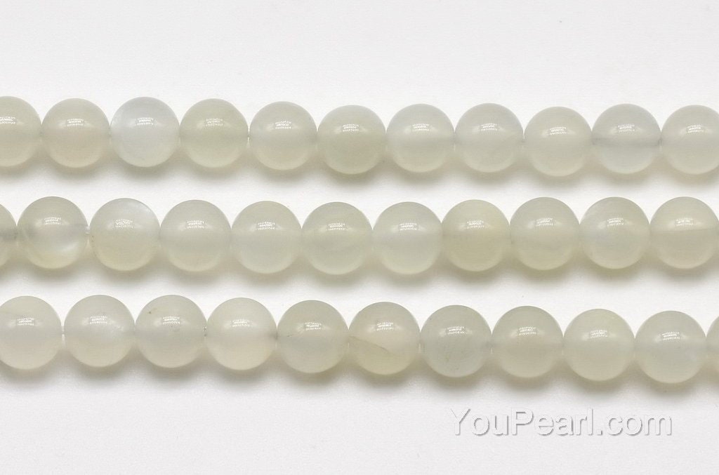Moonstone Beads Natural Moon Stone Beads 4mm 6mm A Grade - Etsy