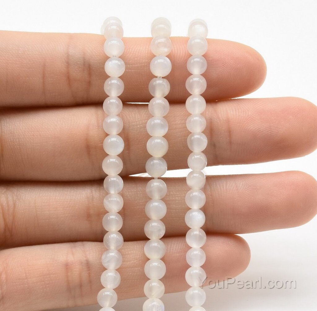 Moonstone Beads Natural Moon Stone Beads 4mm 6mm A Grade - Etsy