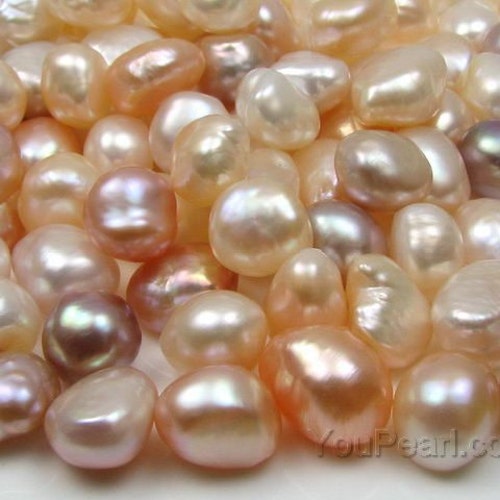 AAA 9-11mm Nugget Pearl Multicolour Baroque Loose Pearl - Etsy