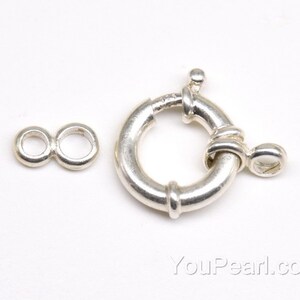 Bolt Ring, Spring Ring Clasp, Pearl Clasp, Bracelet Necklace Clasps ...