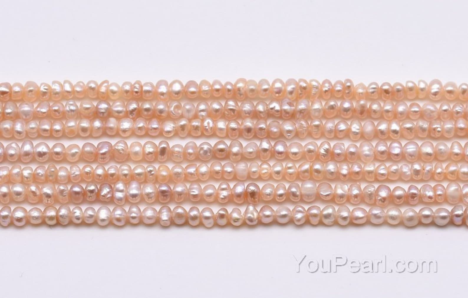 2.5-3mm Tiny Pearls, Natural Potato Freshwater Pearl Beads, Seed Pearl ...