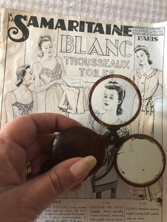 Antique French Folding Magnifying Glass Jewelers Loop Jewelry - Etsy