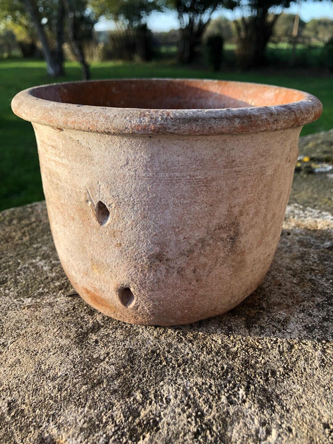 Fabulous Antique French Country Hand Made Primitive Terracotta Cheese ...