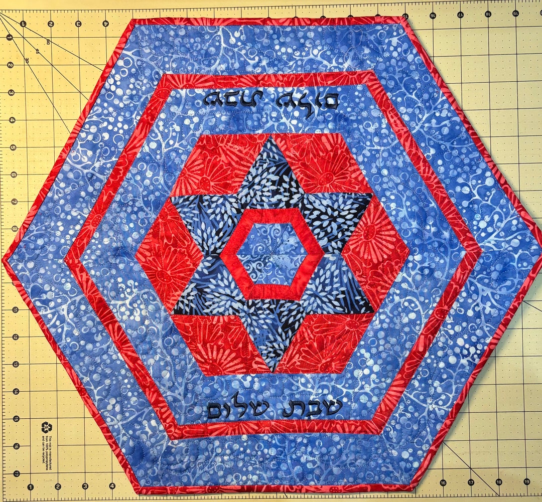 Batik EPP Star Hexie - Etsy