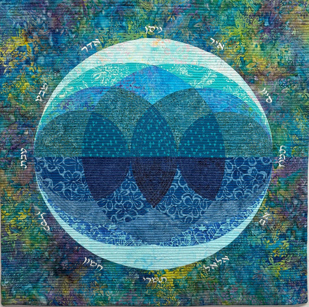 Rosh Hodesh Months of the Moon - Etsy