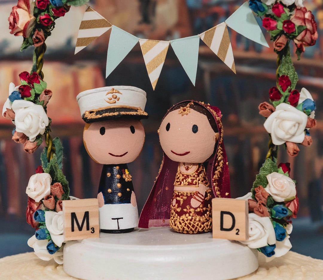 JANE US Naval Academy Cake Topper - Personalised Military/navy/army ...