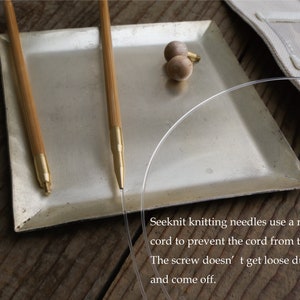 Seeknit Koshitsu Premium Set, 10 Cm / 4 Inch, 11 Sizes With Seeknit Mini Case, Bamboo ...