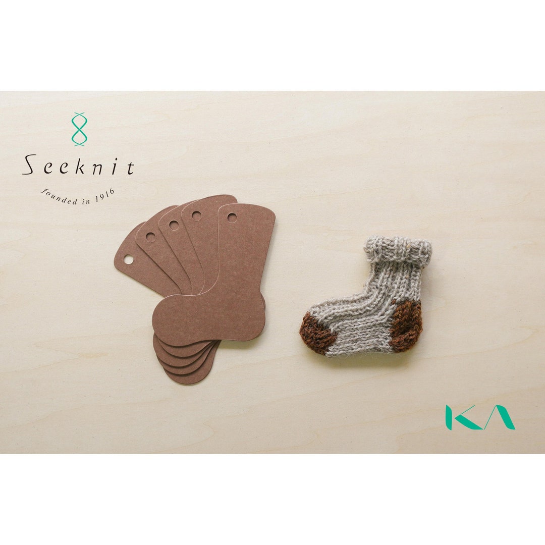 Seeknit Tiny Sock Blockers Set, Paper Sock Blockers for Knitted Socks ...
