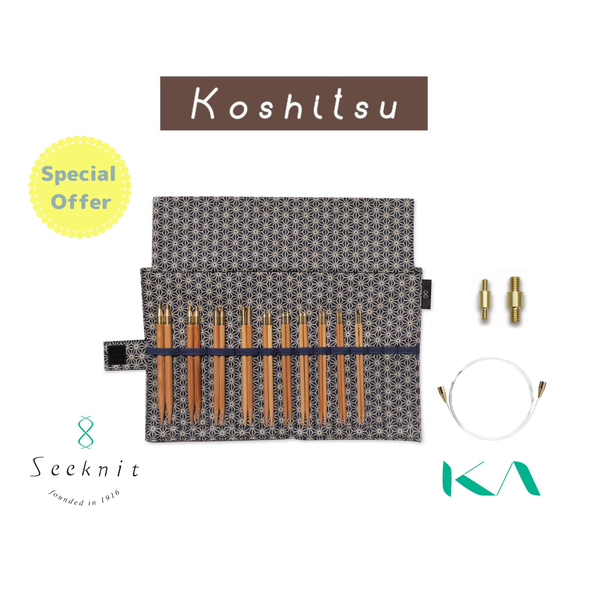 Seeknit Koshitsu ML Set Europe for Interchangeable Circular - Etsy
