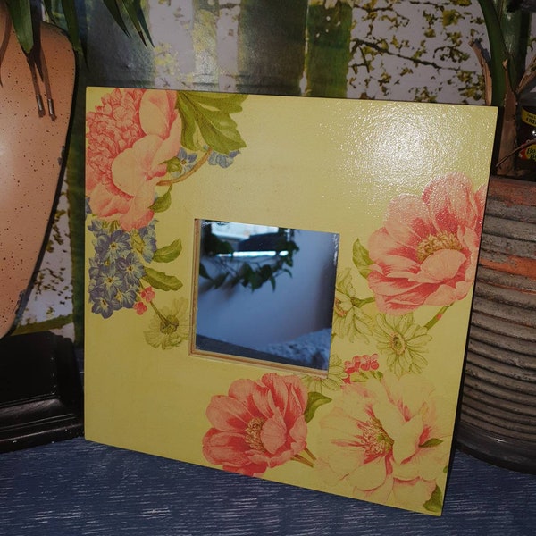 Decoupage Mirror - Etsy