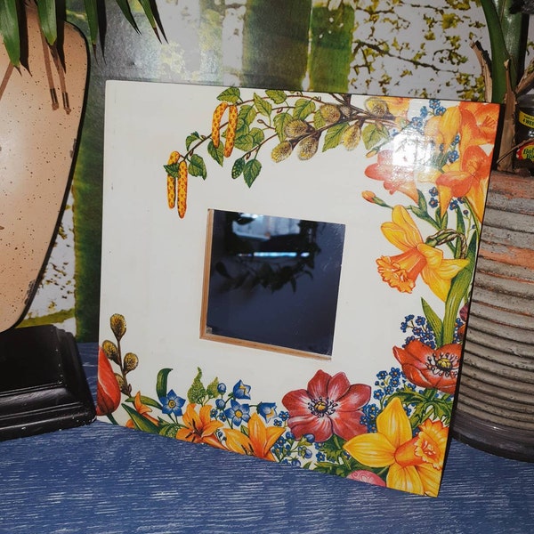 Decoupage Mirror - Etsy