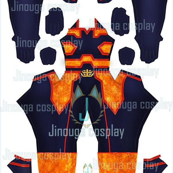 My Hero Academia Endeavor Cosplay - Etsy