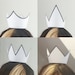 A4 DIY Printable Crown Templates to Make Foam Crowns - Etsy
