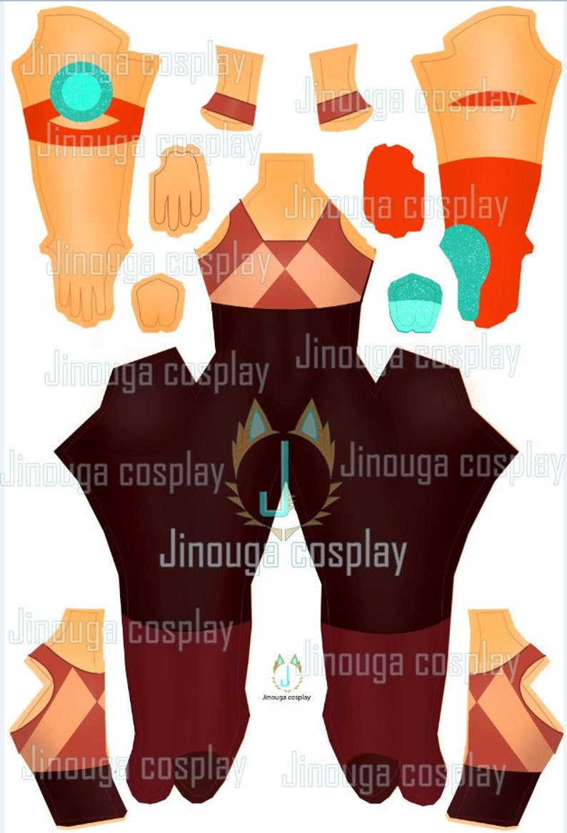 Jasper V2 Bodysuit Pattern download File - Etsy