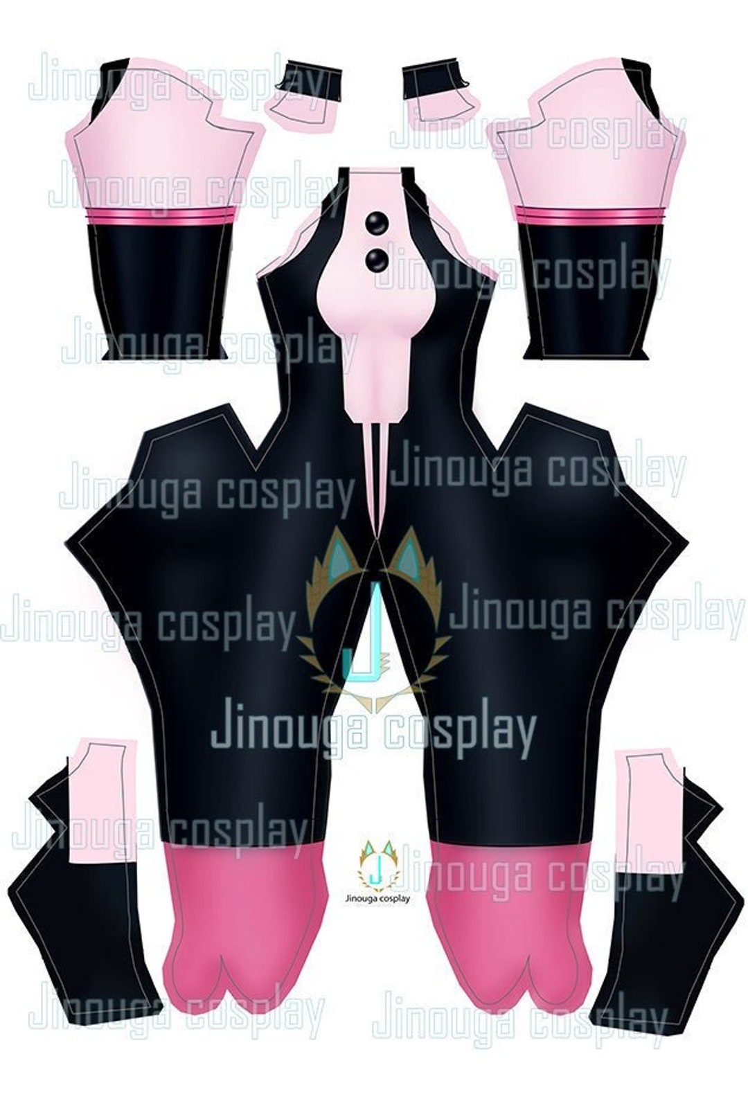 Uraraka Ochaco V1 - Suit Pattern (download File) - Etsy