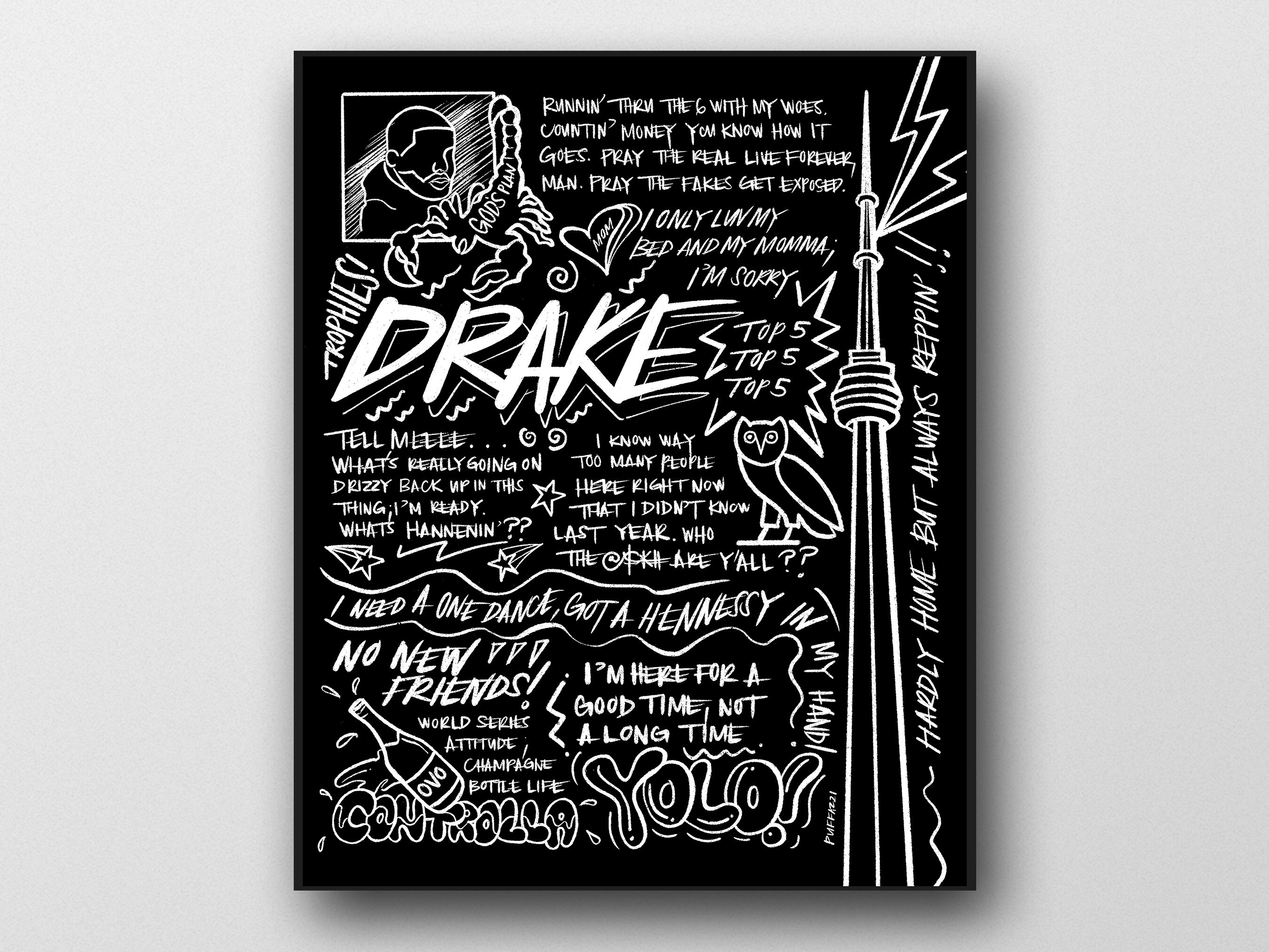 Drizzy Drake Poster