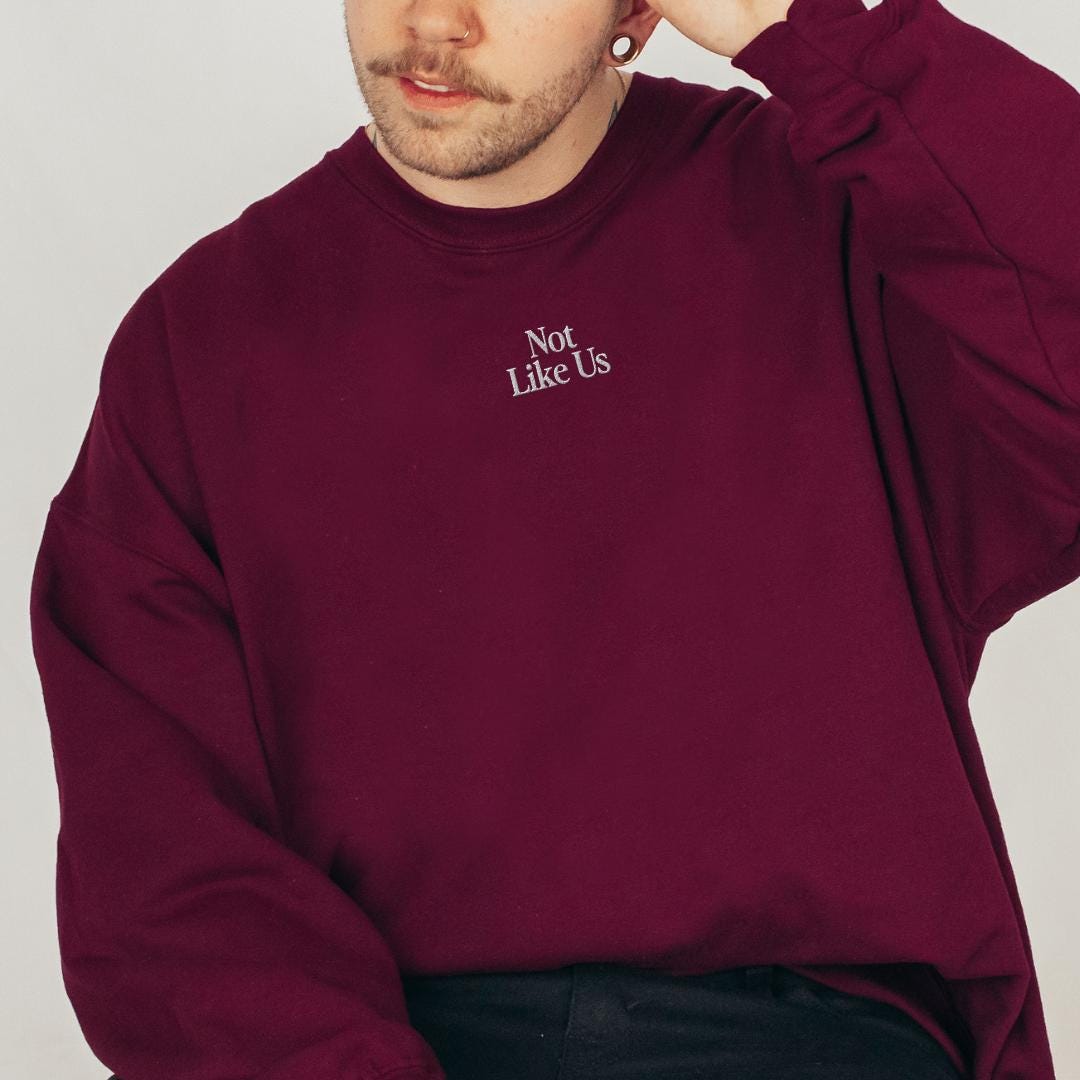 Kendrick Lamar They Not Like Us Sweater, Birthday Gift for Boyfriend ...