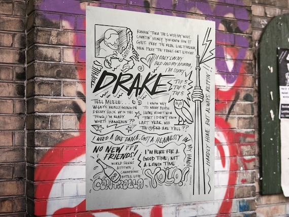 Drake Lyrics Cover Photo