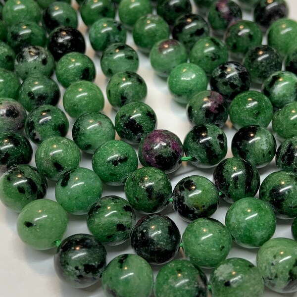 Ruby Zoisite Beads - Etsy