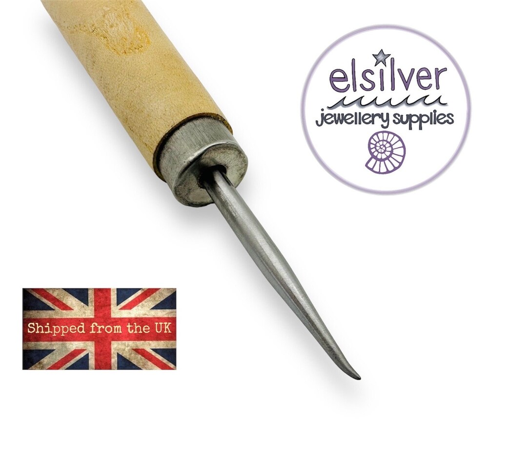 Slim Steel Burnisher for Bezel and Flush Setting, Burnishing Metal Clay ...