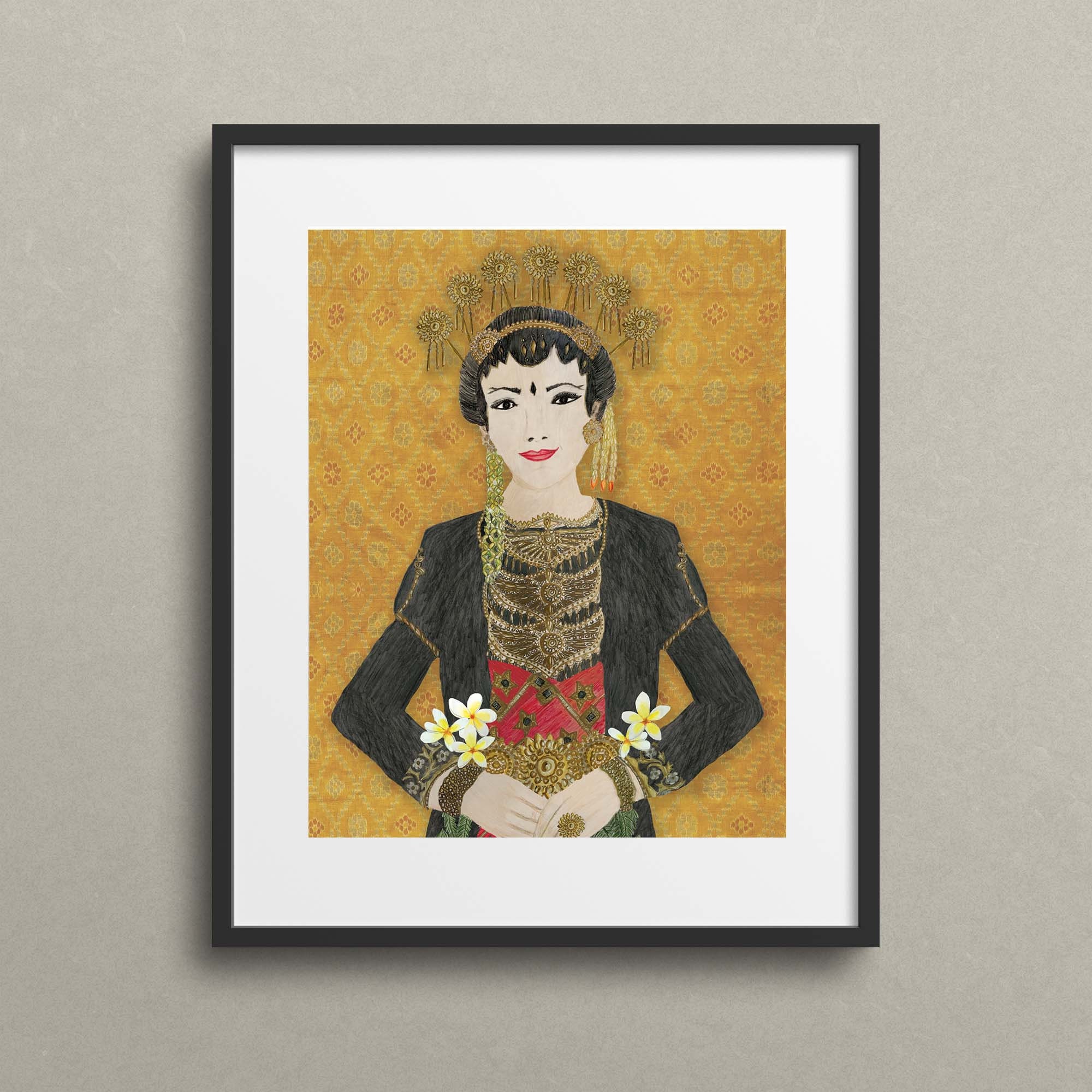 Bali Prints, Indonesia Art, Balinese Art, Indonesian Bride, Asian ...