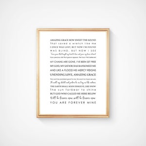 Amazing Grace Hymn Christian Song Lyrics, Praise and Worship, Music ...