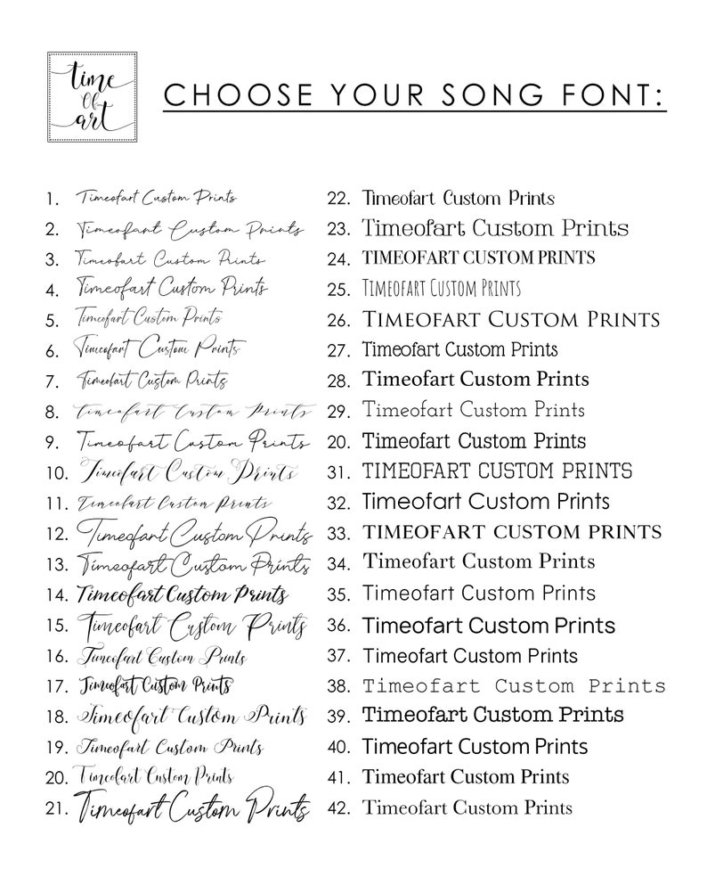 Custom Vinyl Record Art Gold Foil Song Lyrics Print Record | Etsy