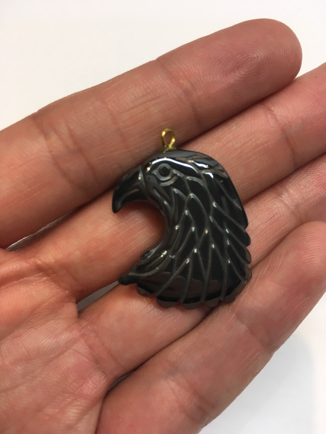 Charm Featuring an Eagle/hawk Design Crafted From Non-magnetic - Etsy