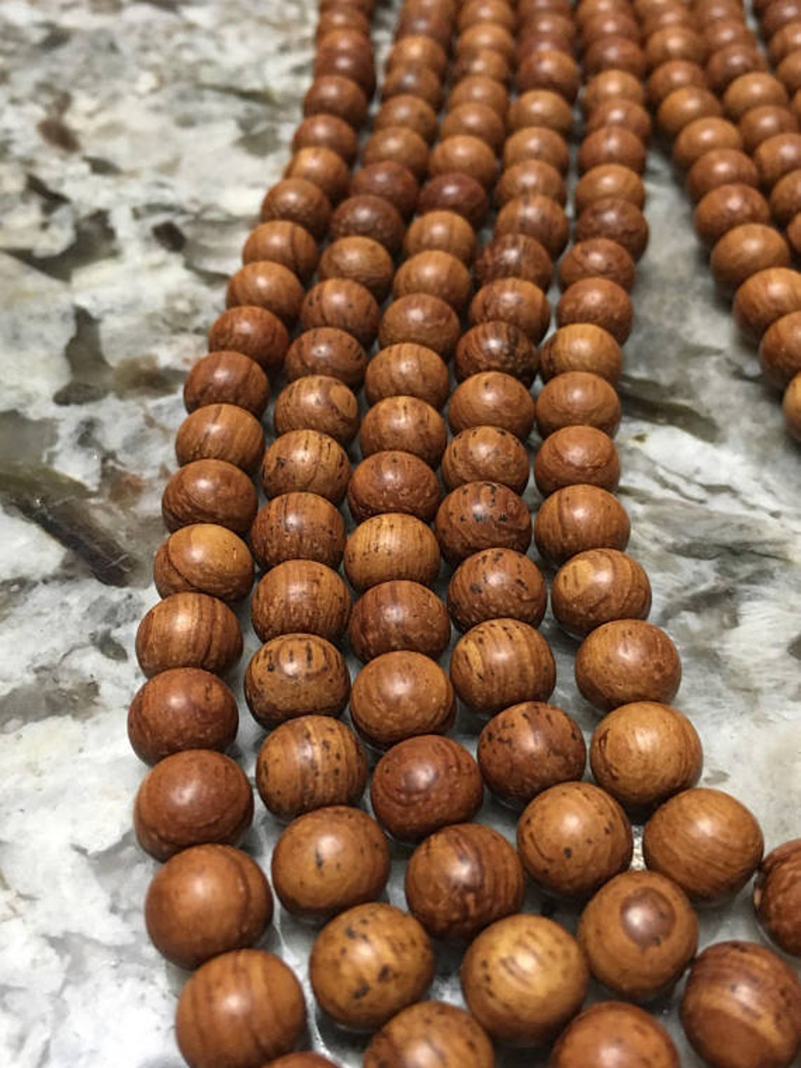 Bayong Wood Beads8mm Natural Wood Beads Mala Necklace Beads - Etsy